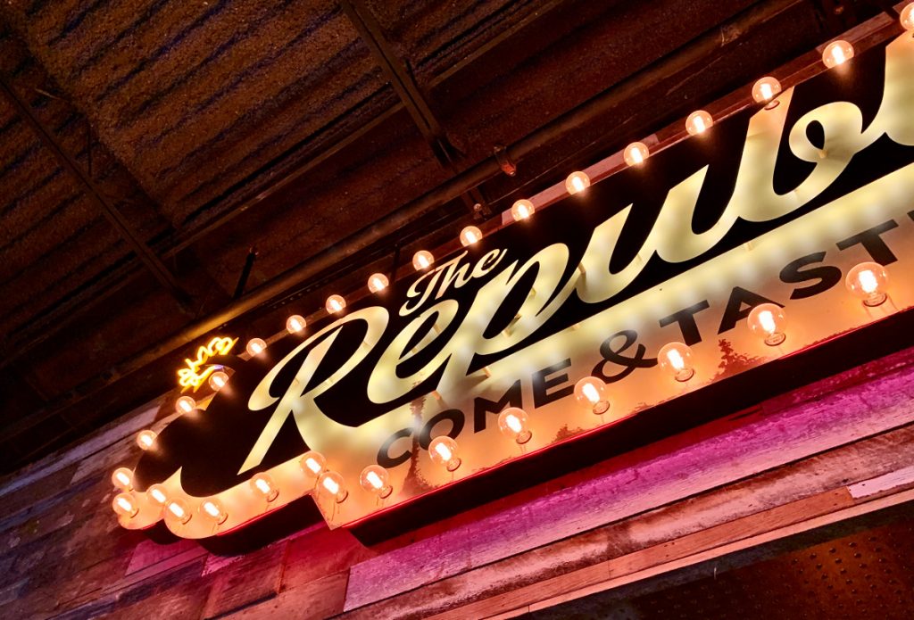 The Republic Branding | Explore Now | Left Hand Design